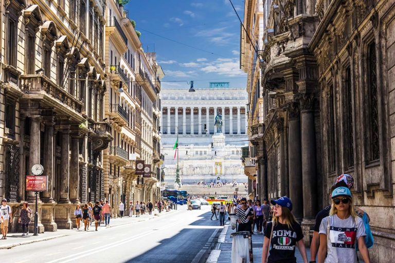 Via del Corso i Roma - Storbyferie.com